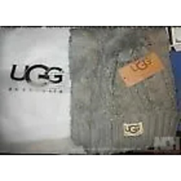 UGG | Accessories | Ugg Hat Scarf Set Womens Gray New With Tags | Poshmark